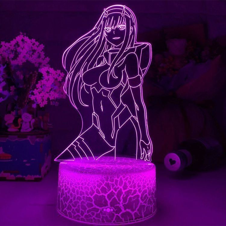 Anime 3D Led Lampe 16 Farben - Zero Two (Neu und originalverpackt) in ...