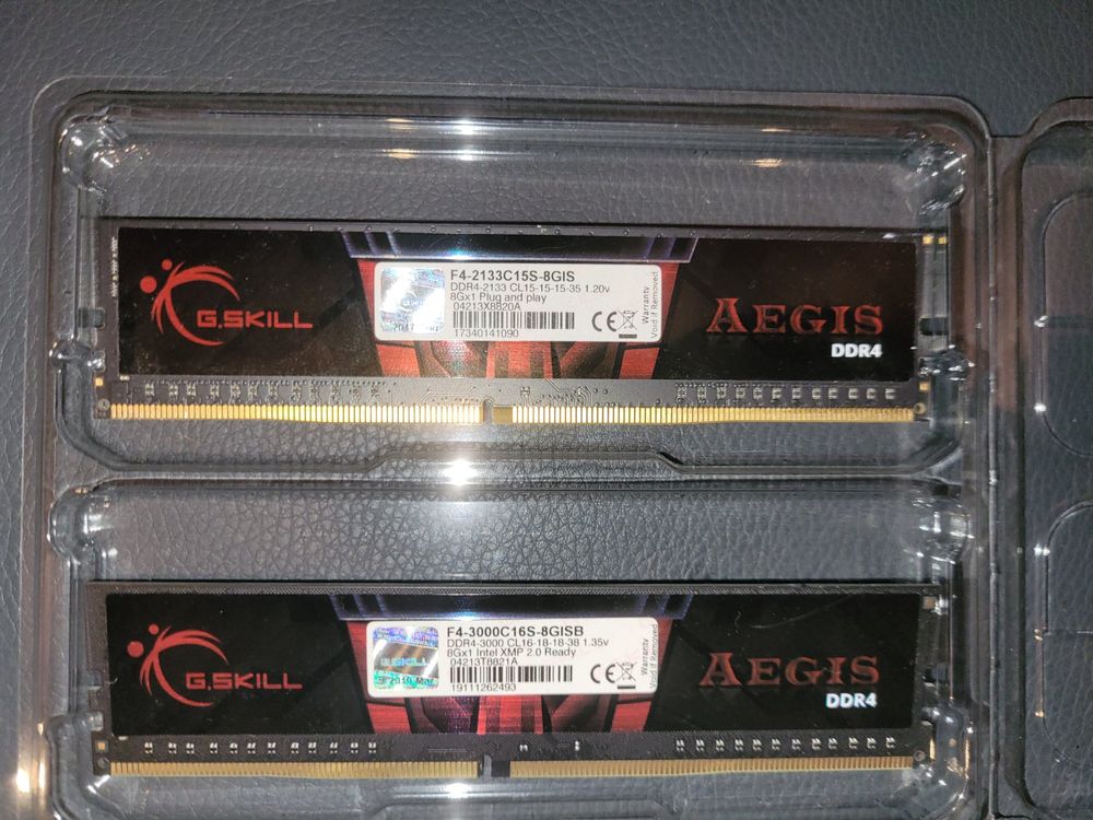 Aegis G Skill Ddr4 2133 2x8gb Kaufen Auf Ricardo