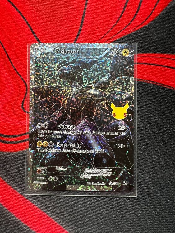 Pokemon Karte Glitzer