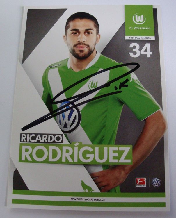 Ricardo Rodriguez - AK - Autogramm - Schweiz | Kaufen auf Ricardo