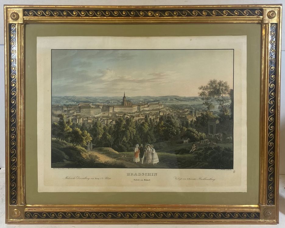 Carl August RICHTER (1770-1848) Große Kolorierte Stich (Gebraucht) in ...