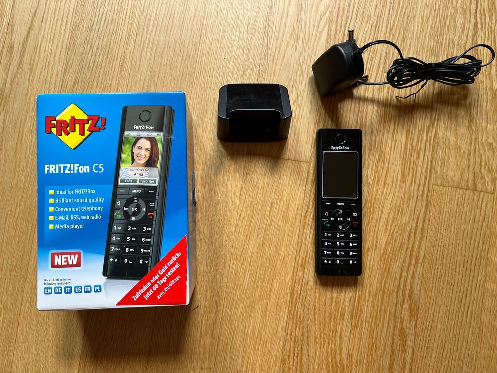 FRITZ!Fon C5 – DECT Telefon für AVM FRITZ!Box (Gebraucht) in Basel für ...