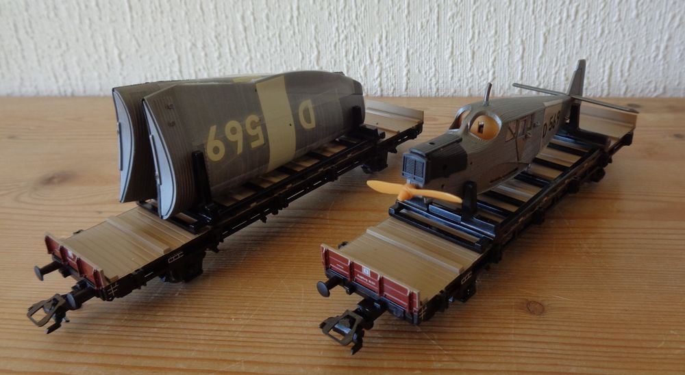 Märklin 2866, Flugzeug-Transport-Set (Junkers), WS, H0 (Gebraucht) in ...