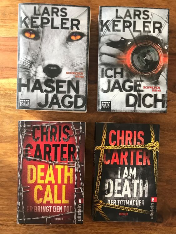 2 x Lars Kepler - 2 x Chris Carter | Kaufen auf Ricardo