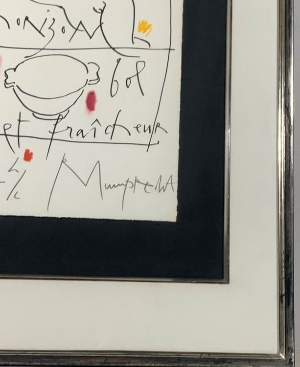 Walter Rudolf Mumprecht überarbeitete Litho Handsigniert | Kaufen auf Ricardo