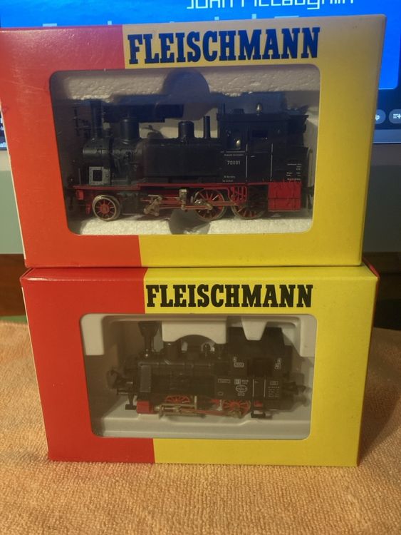 Fleischmann 4000 & 4016 steam analog locomotives . | Kaufen auf Ricardo