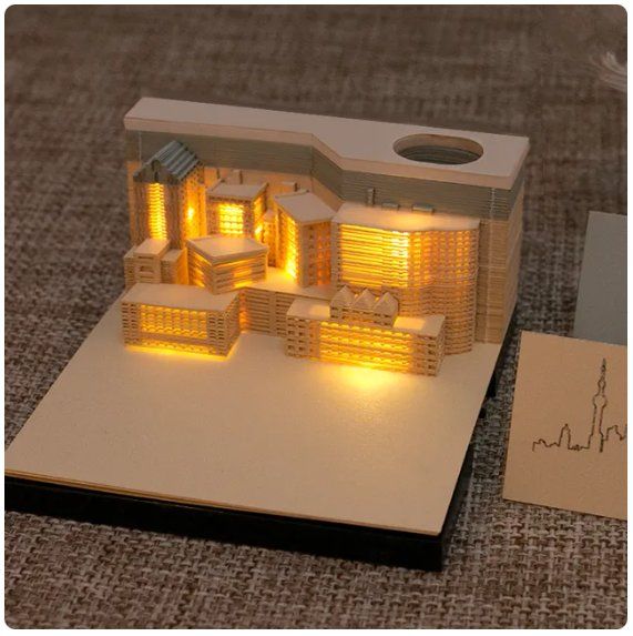 3D Notizblock City beleuchtet (Neu und originalverpackt) in Stüsslingen ...