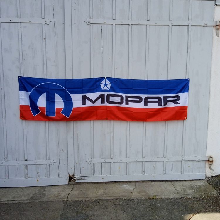Mopar vintage Chrysler Banner Fahne Flagge 60x240cm (Neu und ...