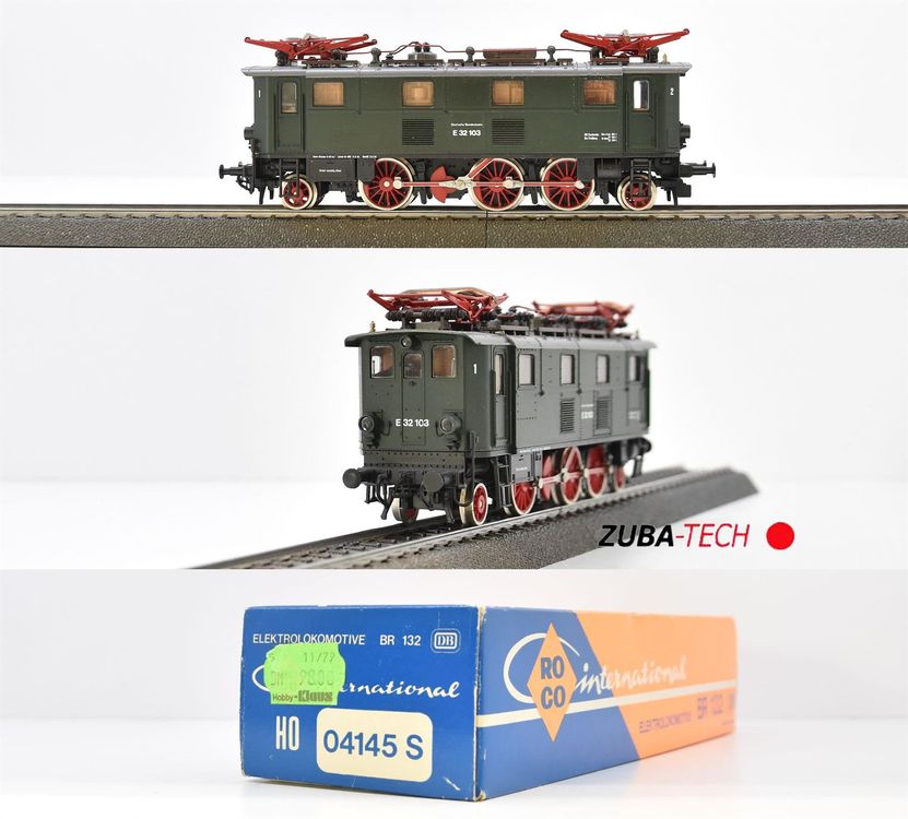 Roco 4145S E-Lok E32 DB H0 GS Analog OVP (D'occasion) à St. Gallen pour ...