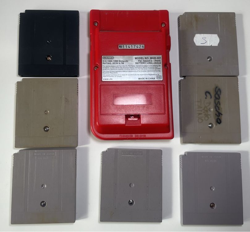 Nintendo Gameboy Pocket Rot mit 7 Games (Gebraucht) in Kreuzlingen für ...