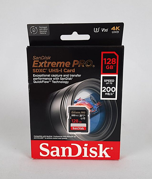 SANDISK Extreme Pro 128 GB | Kaufen auf Ricardo