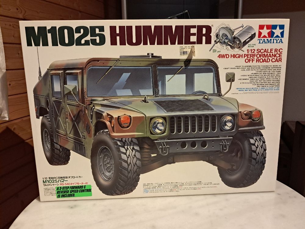 Tamiya M1025 HUMMER ITEM 58154 mit Original Box (Gebraucht) in ...