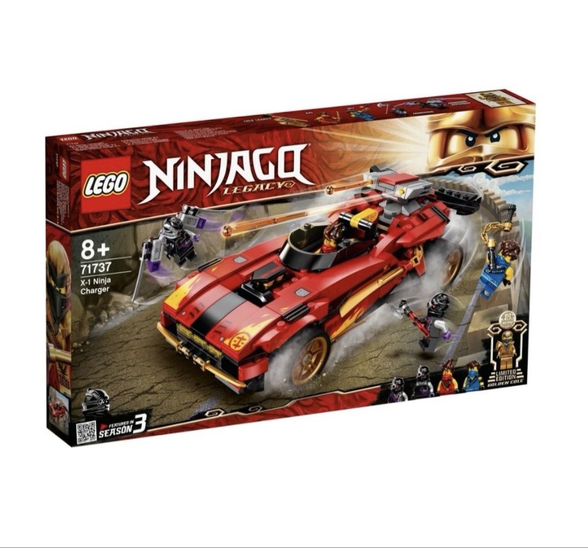 Lego Ninjago Legacy 71737 X-1 Ninja Charger, komplett! (Gebraucht) in ...