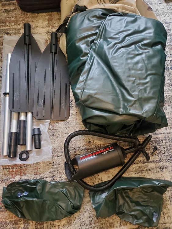 Bateau gonflable/bouée Intex Seahawk 3 set (295cm, 3 pers.) (Gebraucht ...