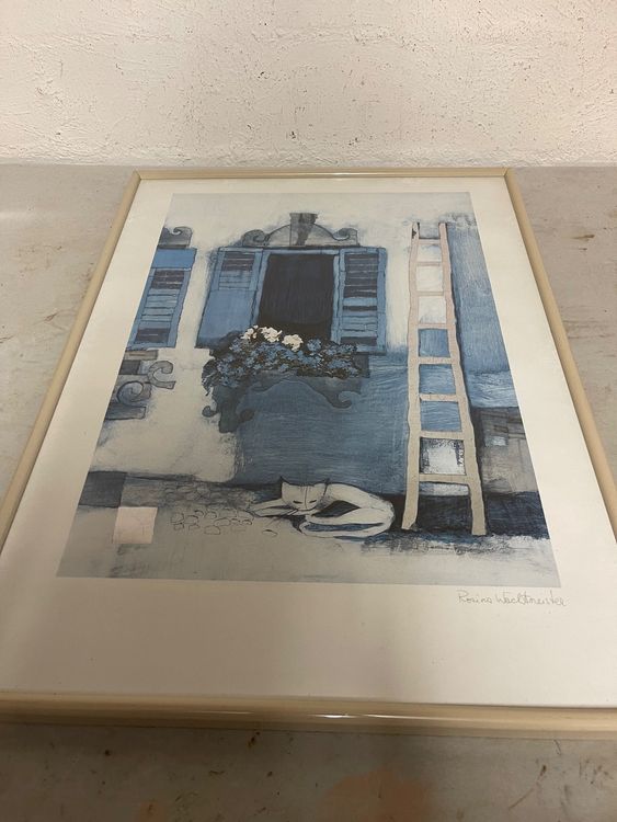 Schöne Bild mit Signatur (Rosina Wachtmeister) Nr (169) | Kaufen auf Ricardo