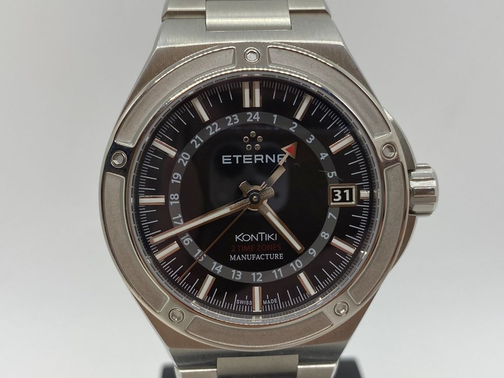 ETERNA Royal KonTiki Manufacture GMT 43mm /// M202 | Kaufen auf Ricardo
