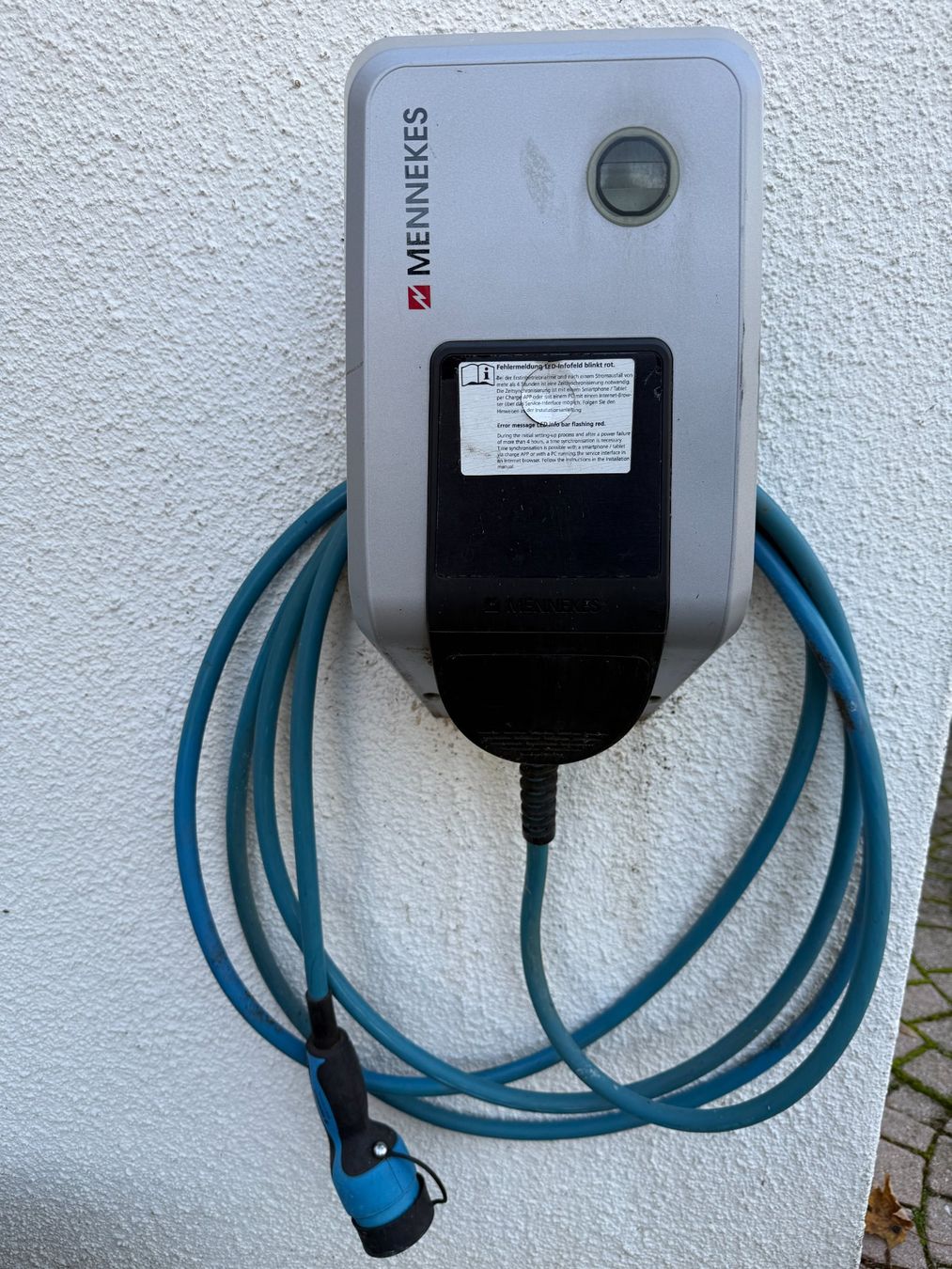 Charge station Mennekes ARMTRON Premium Xtra 32A (Défectueux) à Founex ...