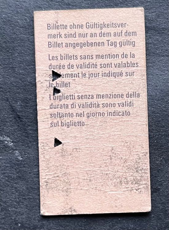 Basel SBB Zug Zug Oberwil via Frick Zürich o Prattein …1984 | Kaufen ...