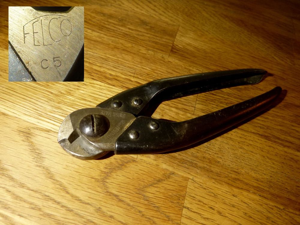 Kabelschere, Drahtseilschere Felco C5 Swiss Made (Gebraucht) in Hochfelden für CHF 31 – mit ...