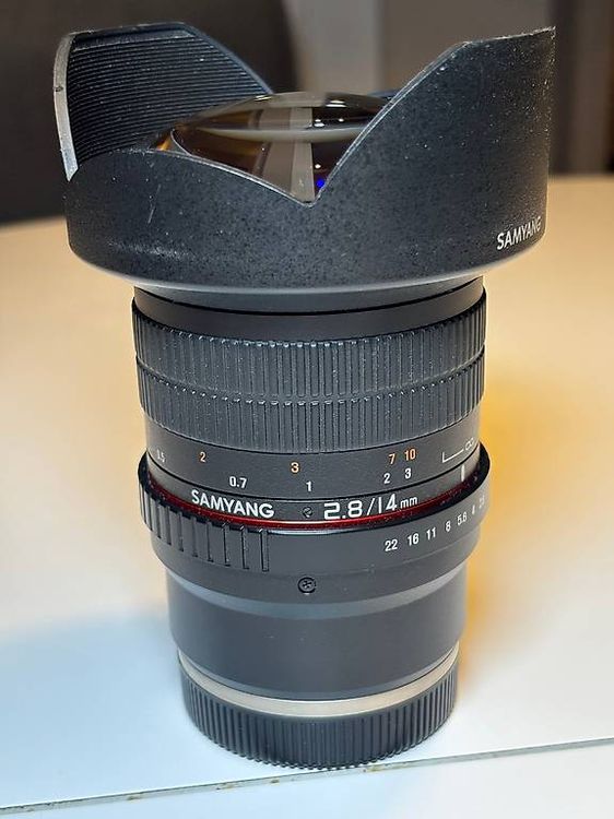 Samyang 14mm f/2.8 ED AS IF UMC - Ultraweitwinkel (E-Mount) (Gebraucht ...