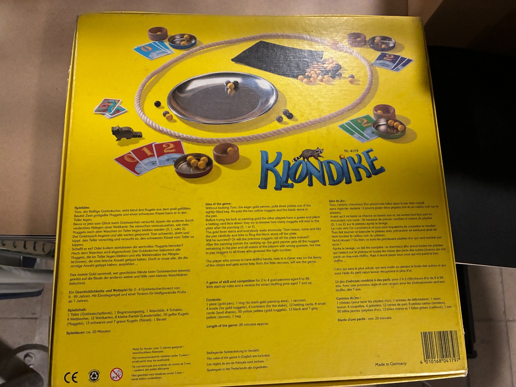 Jeu de société HABA - Klondike (D'occasion) à Vevey pour CHF 18 – avec ...