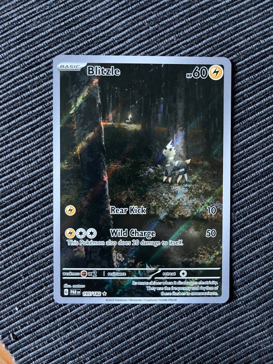 Pokemon Blitzle Art Rare Paradox Rift Englisch (Neu (gemäss ...