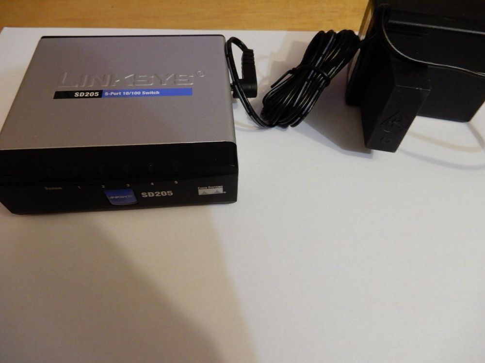 5 Port Hub von Linksys SD205 (Neuf (Voir description)) à Worben pour ...