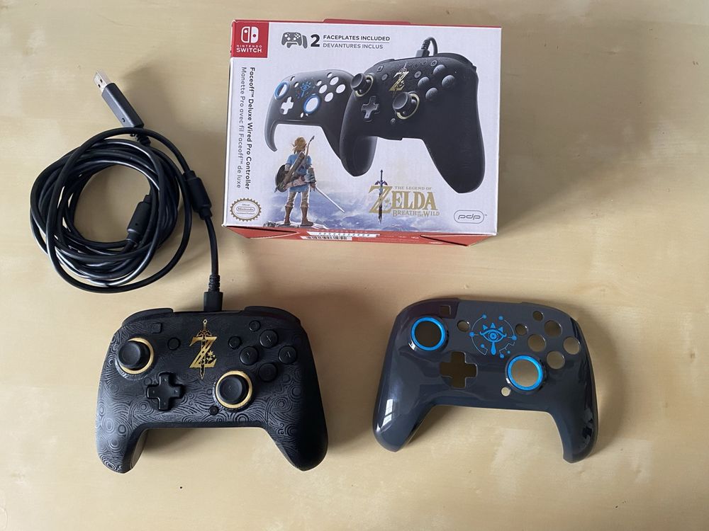 Nintendo Switch Zelda Pro Controller (verkabelt) (Gebraucht) in Sursee ...
