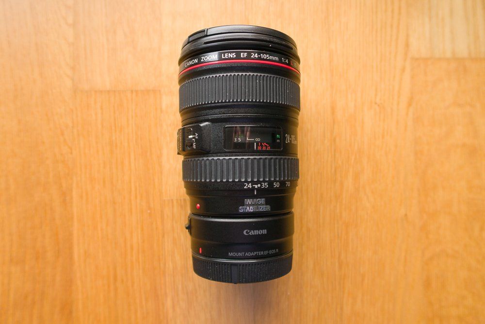 Canon EF 24-105L f4.0 IS USM I inkl. Adapter RF (Gebraucht) in Herisau ...