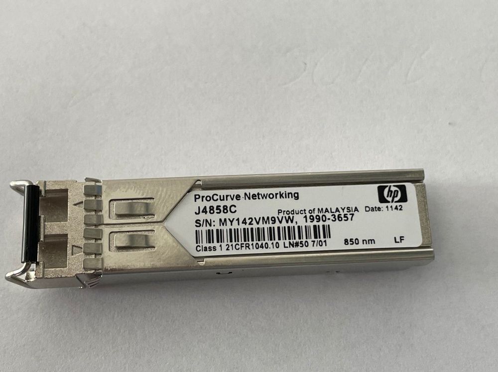 HP X121 1G SFP LC SX Transceiver J4858C (Gebraucht) in Boppelsen für ...