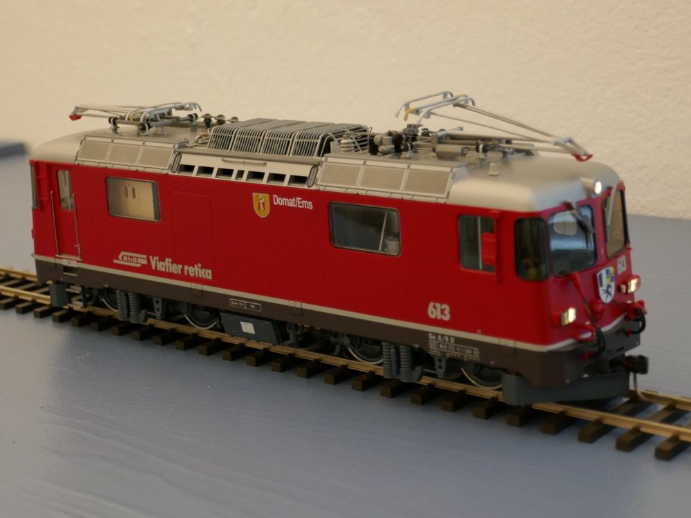 Bemo 9358 153 RhB Ge 4/4 II 613 Domat/Ems 0m 1:45 Sound (Neu (gemäss ...
