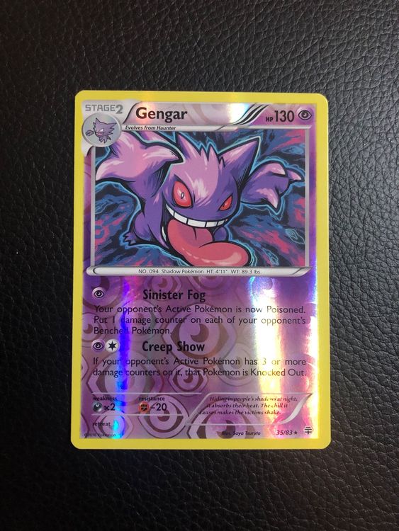 Generations Gengar rare reverse 35/83 Ab 1 (Gebraucht) in Paradiso für CHF 2 – mit Lieferung auf ...