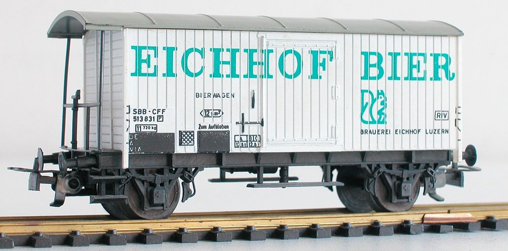Liliput Bierwagen Eichhof Bier der SBB Spur H0 (Gebraucht) in Oberwil ...