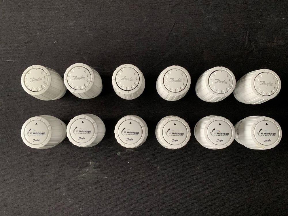 12 St. Danfoss Ventilkopf Thermostatkopf Heizregler RA 2990 (Gebraucht ...