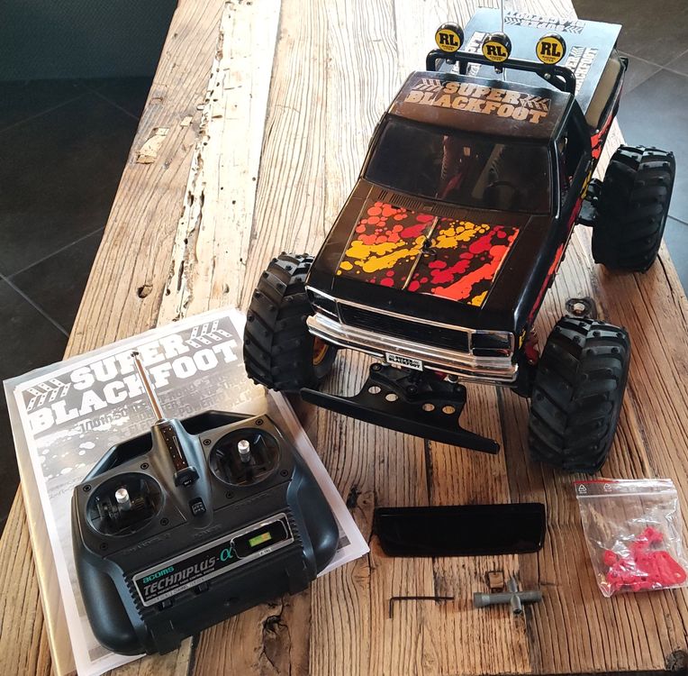 Tamiya Super Blackfoot Vintage Bundler 58110, RTR | Kaufen auf Ricardo