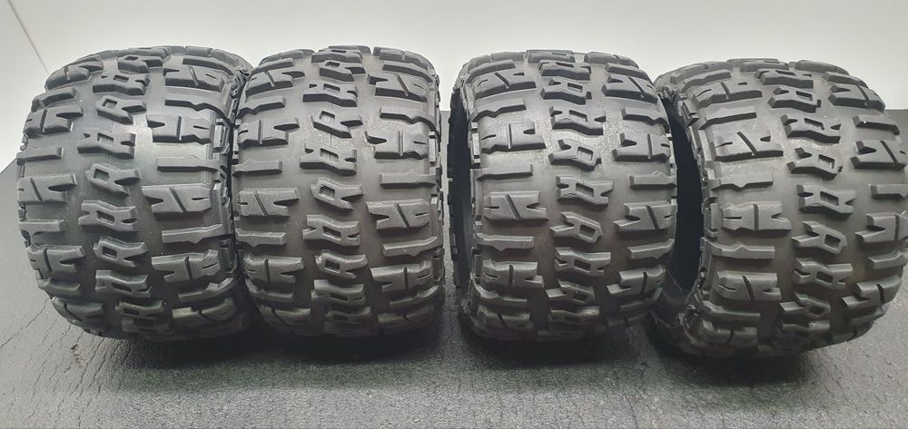 Pro-Line Trencher X 3,8" Reifen mit F-11 17mm 1/2" Offset MT (Gebraucht ...