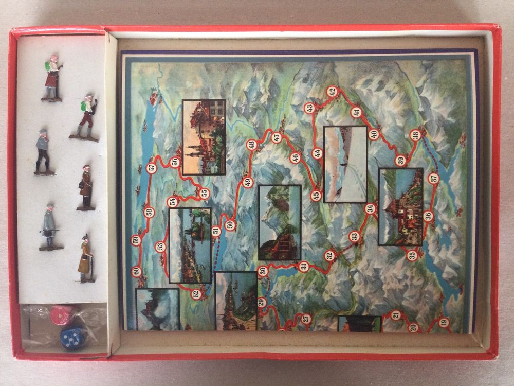 Gesellschaftsspiel „Die Reise durch die Schweiz“ Verlag ABC (Gebraucht) in Wisen SO für CHF 31 ...