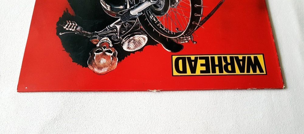 Warhead – Speedway - LP - 1985 - First Press - Mausoleum (Gebraucht) in ...