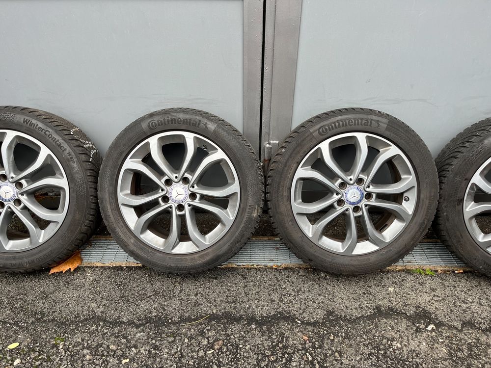 4 St. Mercedes C-Klasse Original Alu Winterräder 17 Zoll (Gebraucht) in ...