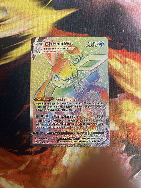 Glaceon/glaziola vmax Rainbow ab 1fr | Kaufen auf Ricardo