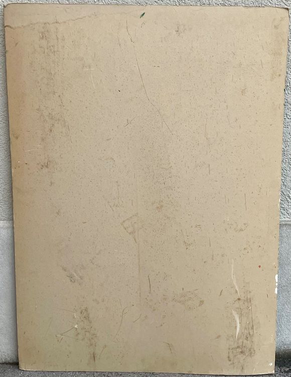 Sinischa Christen (1922-2007) Großes Garten Ansicht Gemälde (Gebraucht ...