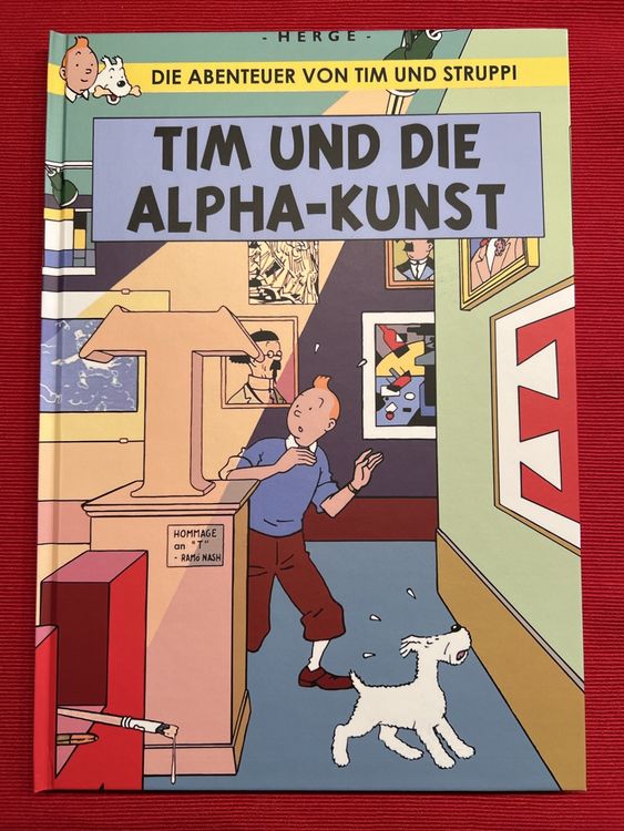 Tim und Struppi - Die Alpha-Kunst - Hergé Rarität Rodier (Gebraucht) in ...