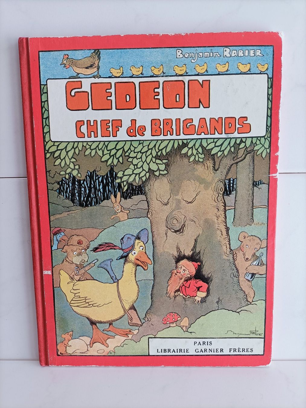 BD Gédéon -9- Chef des brigands / Benjamin Rabier / Garnier (D'occasion ...