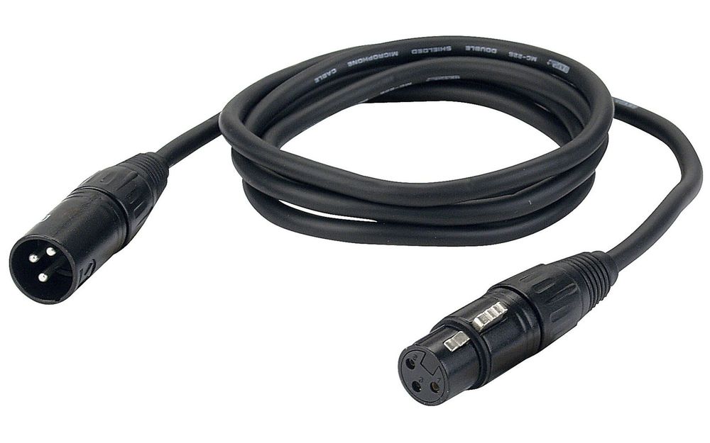FL01 - XLR/M 3 Pol - XLR/W 3 Pol. 15 m, (Neu und originalverpackt) in ...