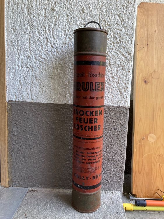 Brulex Trocken Feuerlöscher, alt, Bern (Gebraucht) in Haldenstein für ...