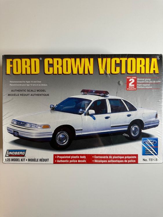 Ford Crown Victoria - 1:25 Modelbausatz von Lindberg (Neu und ...