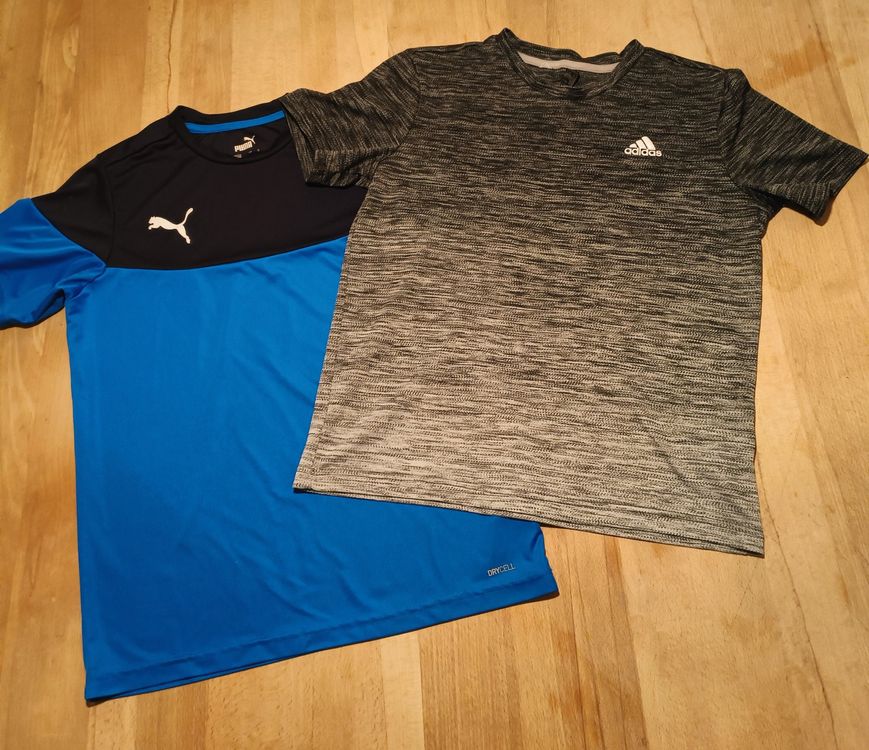 Sportshirts Puma / Adidas Gr. 164 (Gebraucht) in Oensingen für CHF 15 ...