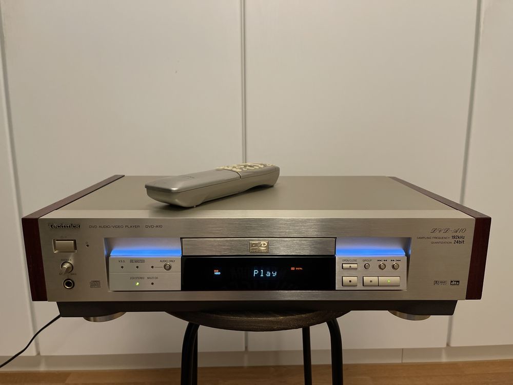 Technics DVD-A10 DVD Audio/Video Player - Incl. Remote 🎬 (Gebraucht) in ...