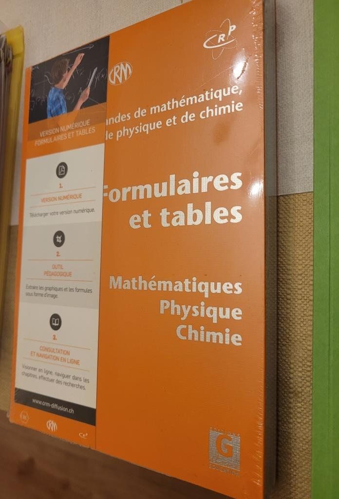 Livres Formulaire Mathématique, Physique et Chimie + Calcul (D'occasion ...