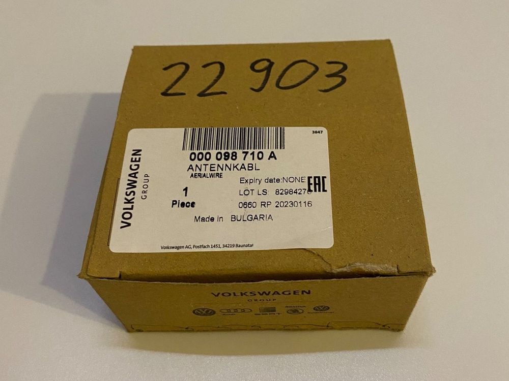 VW Antennenkabel 000 098 710 A | Kaufen auf Ricardo